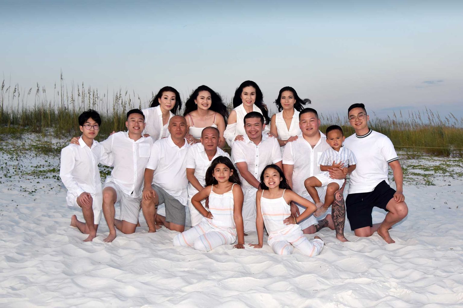 Sunset Large Group Photos Panama City Beach, Destin, Ft Walton & Miramar
